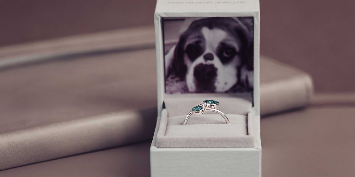 Pet Cremation Ashes Rings – Hand on Heart Jewellery