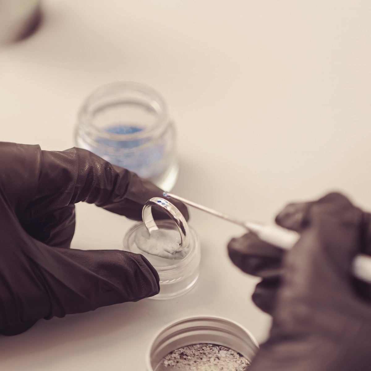 Cremation Ashes Rings | Rings Made From Ashes – Hand on Heart Jewellery