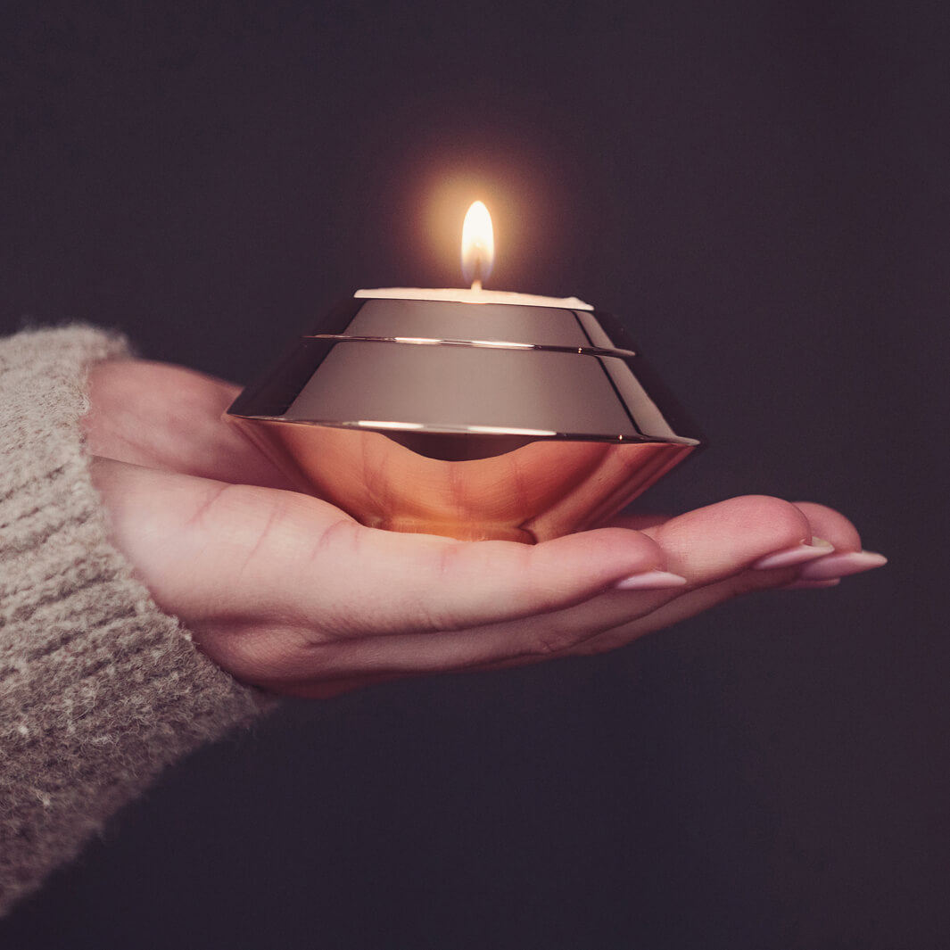 Cremation Ashes Candle Urn – Hand on Heart Jewellery