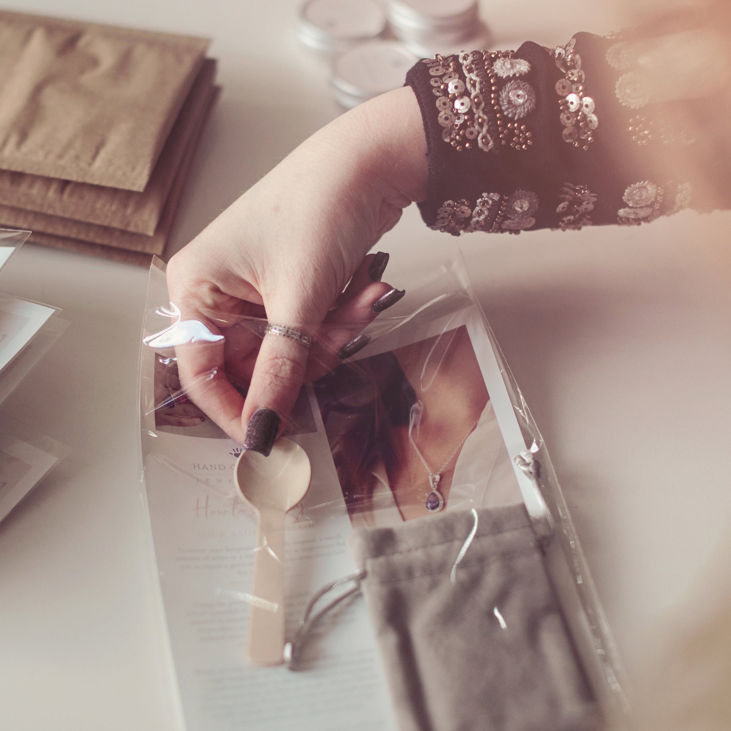 Cremation Ashes Jewellery | Made in the UK – Hand on Heart Jewellery